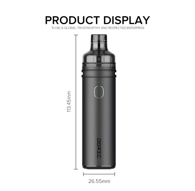 Voopoo Doric 60 Pnp Coils 2500mah Refillable Pod Vapes Kit Device