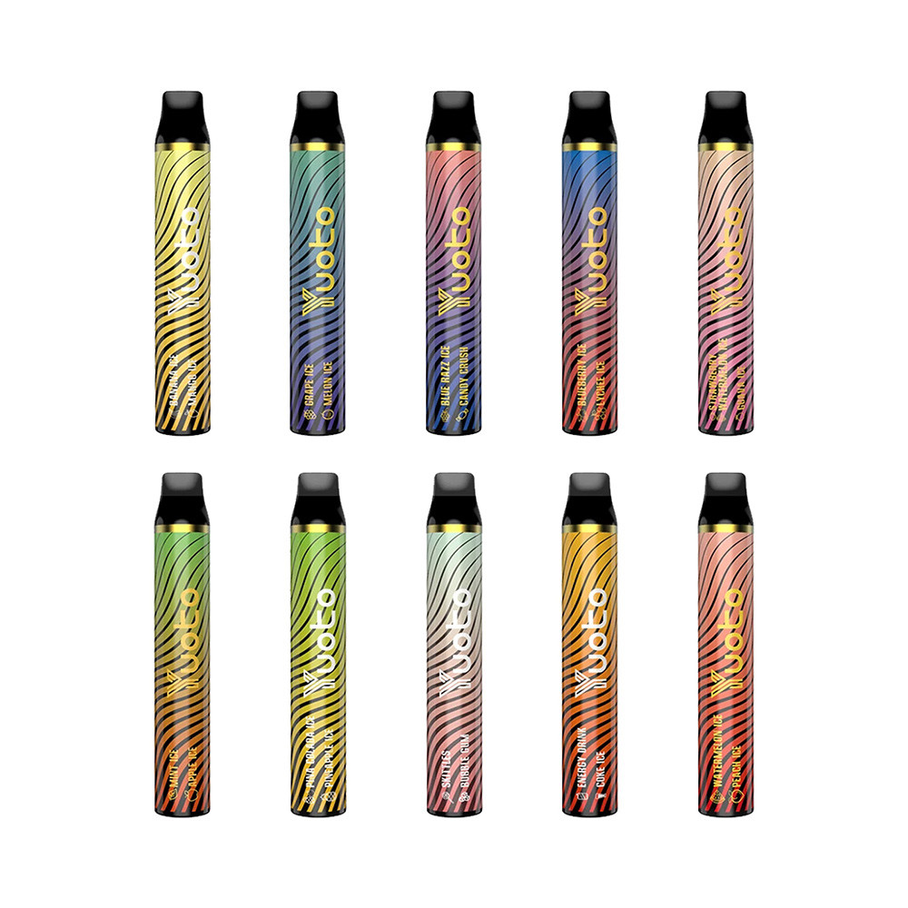 Disposable Flavored Pod Vapes 3000 Puffs 1650mah 8ml Dual Flavor Yuoto ...
