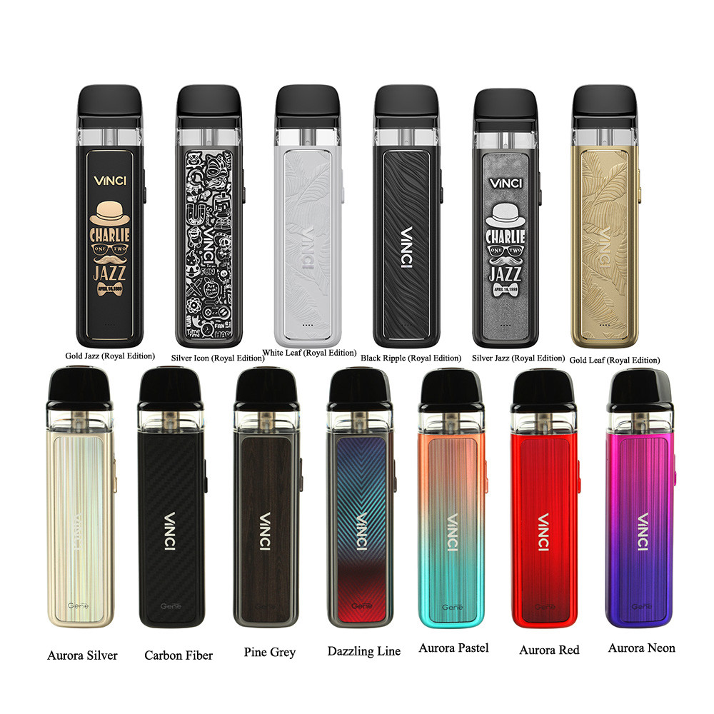 15w 800mah Refillable Pod Vapes Voopoo Vinci Royal Edition