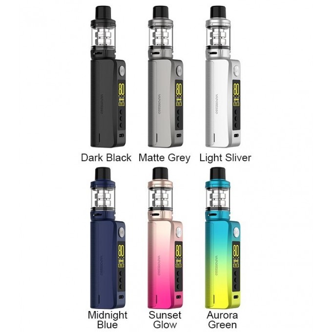Vaporesso Gen 80S Box Mod Kits Top Filling 5ml Single 18650 Battery